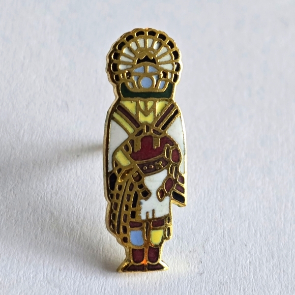 Vintage | Jewelry | Vintage Kachina Lapel Pin Brooch Enamel Native ...